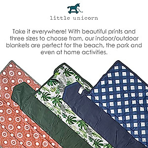 Little Unicorn – Sun Baked Outdoor Blanket | 100% Polyester | Water Resistant | Simple Clean | Wipeable Material | Easy to Carry | Babies and Toddlers | Machine Washable | 5’ x 7’