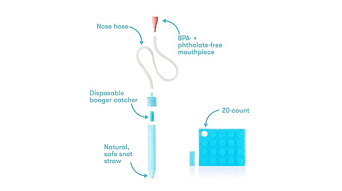 Nasal Aspirator NoseFrida with 24 Filters - Frida Baby