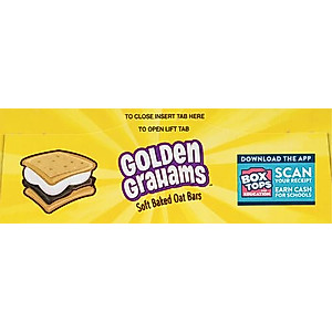 Golden Grahams S'mores Soft Baked Oat Bars, Chewy Snack Bars, 6 ct