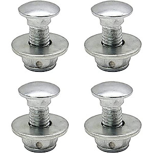 4PK 710-0451 784-5581A 5/16-18" Stainless Steel Hex Skid Shoe Mounting Bolts for Cub Cadet MTD 736-0242 712-04063 784-5580 Snow Blowers Parts