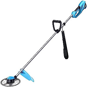 RUTAVM Handheld Grass Trimmer Cordless Household String Trimmer Portable Electric Lawn Mower, Cordless Weeder, Multifunctional Garden Trimmer