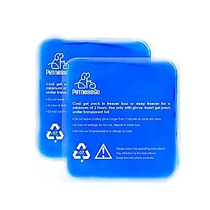 Madatop Automatic Cat Feeders,2 Meals Digital Auto Pet Feeder Wet Food for Dog & Cat,Dry or Semi-Moist Pet Food Dispenser with 48 Hours Timer,Tamper Resistant Design (Ice Pack (2pcs))