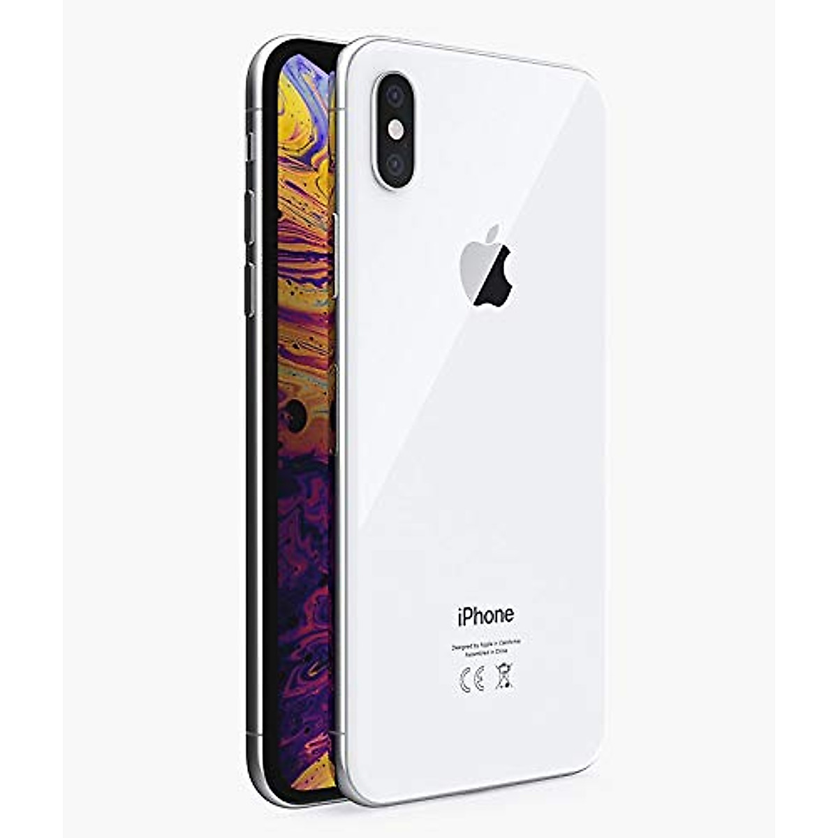 Apple iPhone Xs, Sprint, 512GB - Silver - (Renewed)