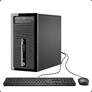 HP ProDesk 400 G1 Tower Computer PC, Intel Quad Core i5-4570 up to 3.6GHz, 16G DDR3, 256G SSD, DVD, Windows 10 Pro 64 Bit-Multi-Language Supports English/Spanish/French (Renewed)
