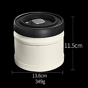 SPERKY Coffee Containers Stainless Steel Airtight Coffee Container Storage Canister Vacuum Sealed Cans Coffee Jar Canister for Coffee Beans Tea