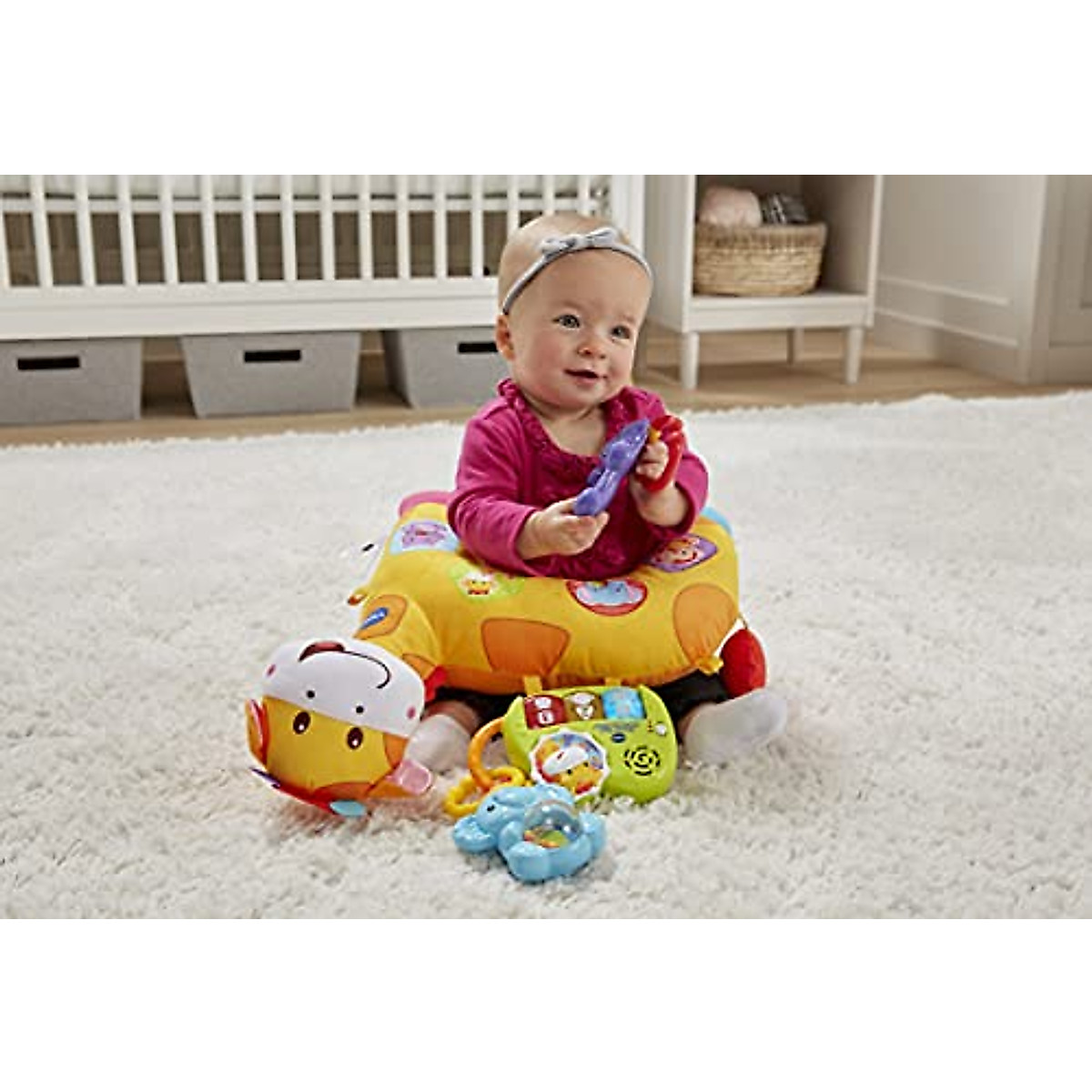 VTech Tummy Time Discovery Pillow