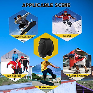 YHWD Hip Pads Seniors, Premium Hip Protectors for Elderly, Comfortable and Breathable, Anti-Fall, 2 cm/0.8in Thicken Eva for Falls Injury, Unisex Hip Pants,L