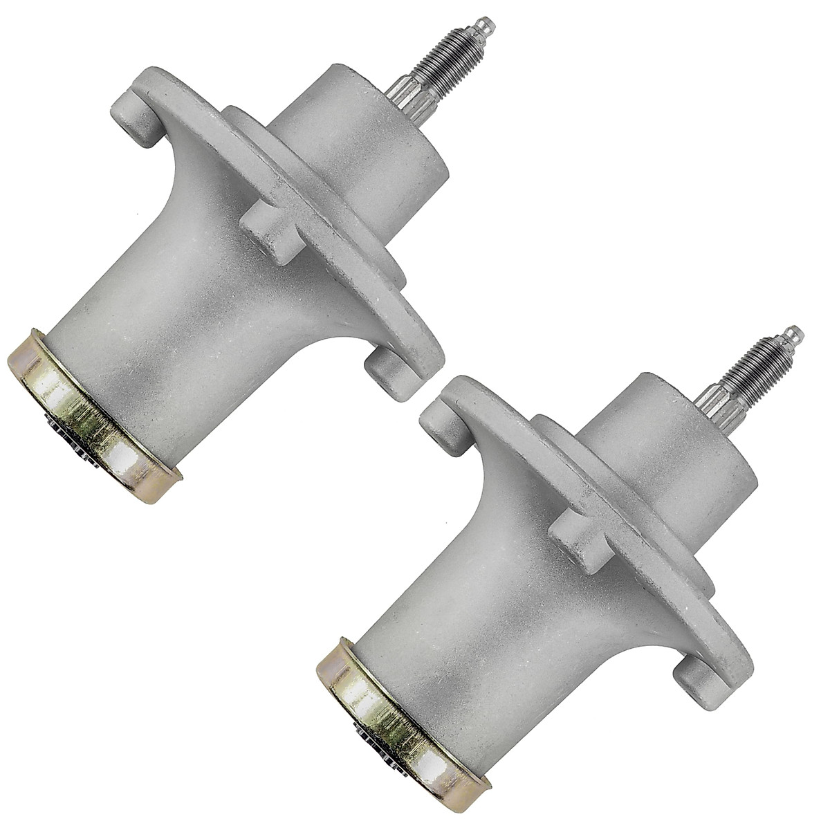 Caltric 2 Spindle Assembly Compatible with Husqvarna Mz48 Mz52 Mz5225 Mz6125 Mz6128 539112170