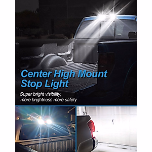 Yorkim 921 LED Bulb 6000K White 921 led reverse lights Bright 21-SMD 2835 Chips Error Free T15 led Backup Light Bulbs 906 904 902 W16W 912 led lights for car, Pack of 2