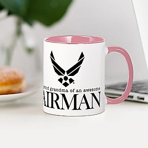 CafePress U.S. Air Force Proud Grandma Of Ceramic Coffee Mug, Tea Cup 11 oz