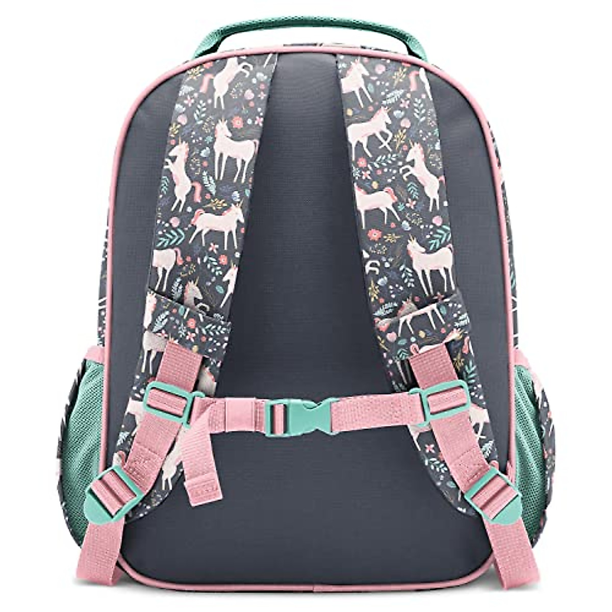 Simple Modern Toddler Backpack for School Girls | Kindergarten Elementary Kids Backpack | Fletcher Collection | Kids - Medium (15" tall) | Unicorn Fields