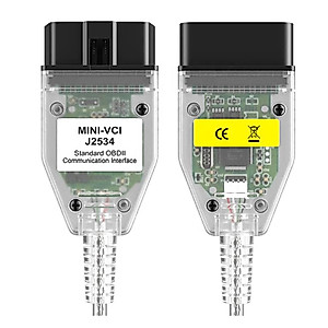 Mini Vci J2534 Cable for Toyota able Connector Scanner Adapter for Toyota TIS Techstream, 16pin Programming Diagnostic Cable TIS Techstream OBD2 USB Cable for Win XP/ WIN7 32 bits