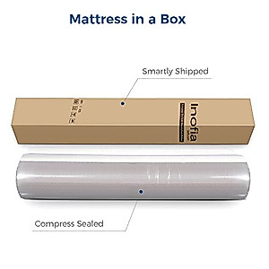Inofia Folding Mattress, 4 Inch Memory Foam Trifold Mattress with Ultra Soft Bamboo Cover, Non-Slip Bottom & Breathable Mesh Sides - Foldable Guest Mattress, Cot Size (75" x 31" x 4")