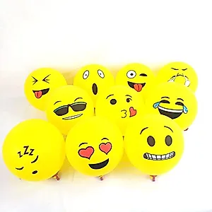 NUIN smiley faces balloons
