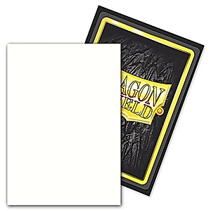 Dragon Shield Bundle: 2 Packs of 60 Count Japanese Size Dual Matte Card Sleeves - Matte Snow