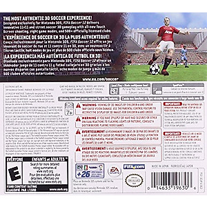 FIFA Soccer 12 - Nintendo 3DS