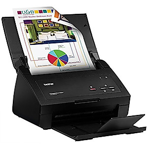 Brother ImageCenter, High-Speed Desktop Document Scanner, ADS-2000e, Multiple-Page Scanning, Multiple Scan Destinations, Duplex Scanning