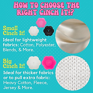 Cinch it! Dress Clips for Back Cinch and Waist for Dresses, Skirts, Shirts and Shawls. These Hidden Clothes Clips Better Than Ugly Metal Clasps for Clothing to Alter The fit for Women