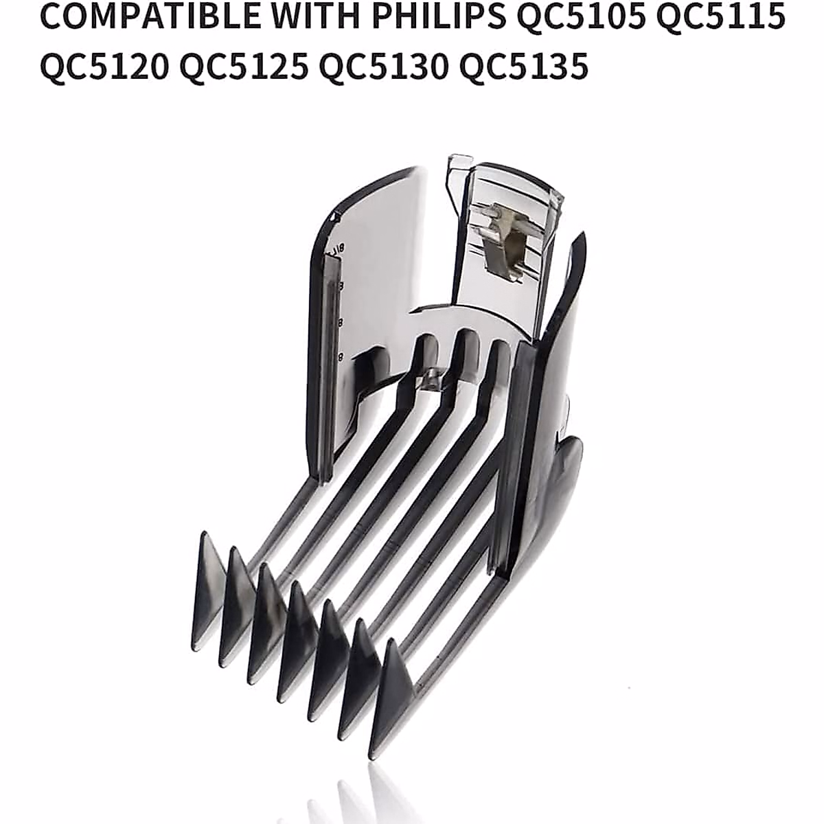 WuYan WuYan Replacement Hair Clipper Comb Compatible for Philips QC5105 QC5115 QC5120 QC5125 QC5130 QC5135