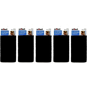 Scunci Effortless Beauty Large No-damage Elastics, 4 MM (150 pieces)
