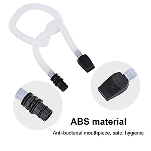 57cm Melodica Long Tube Plastic Melodica Tube with a Mouthpiece Replacement Parts for Melodica