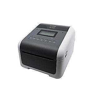 Brother TD-4550DNWB Desktop Direct Thermal Printer - Monochrome - Label Print - Ethernet - USB - Serial - Bluetooth