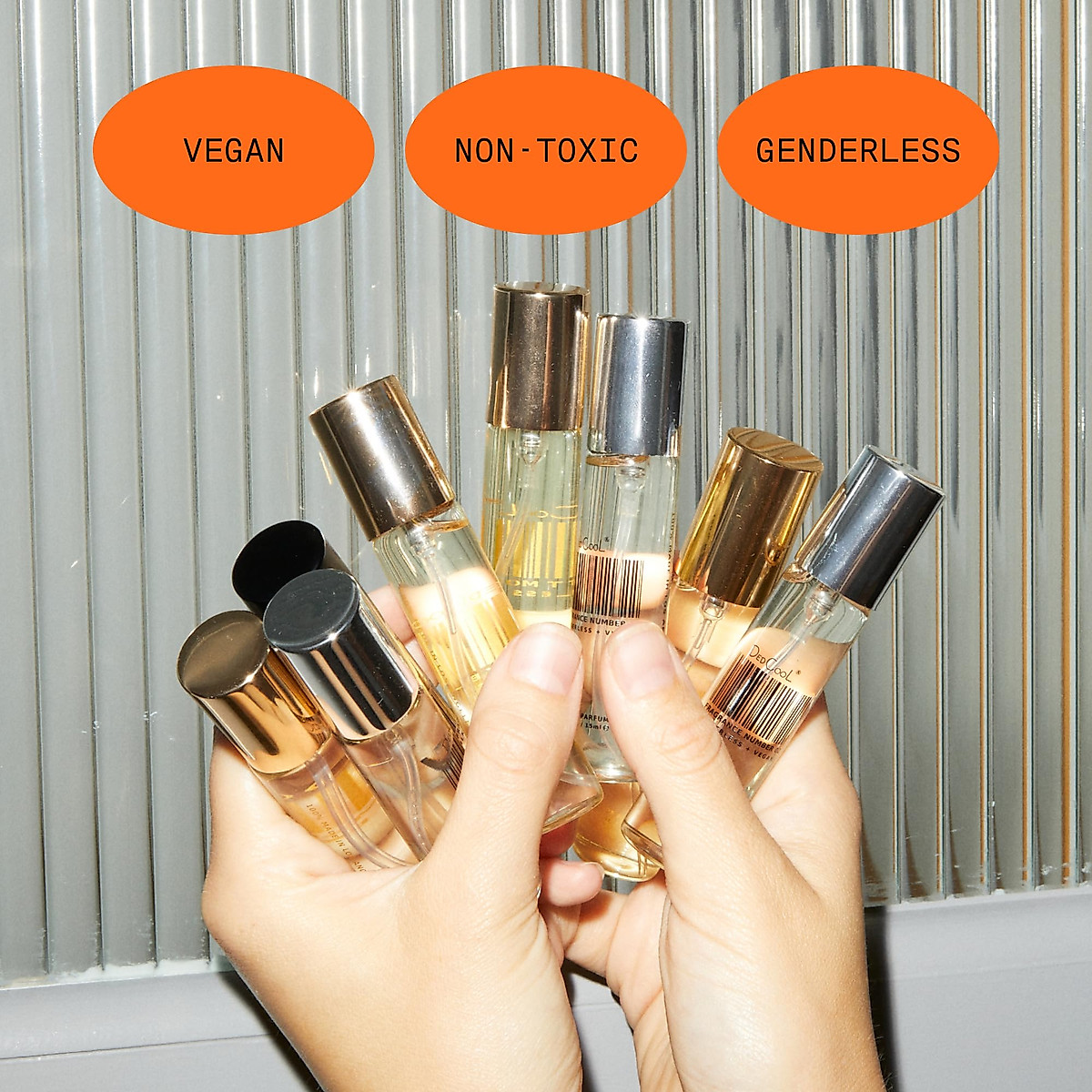 DedCool - Genderless + Vegan Eau de Parfum Sample | Clean, Non-Toxic Fragrance For All (Fragrance 03 ''BLONDE 3 ml), 0.10 Fl Oz (Pack of 1)