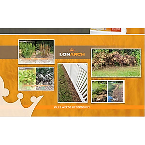 Lonarch Weed & Grass Killer (1 Gallon Concentrate) Eco-Friendly Solution - Safe for Pets, People, and Wildlife…