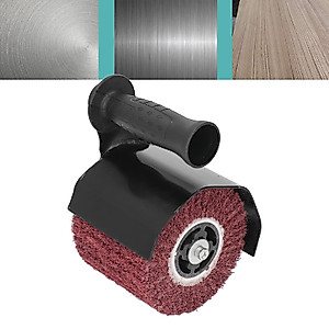 Burnishing Machine Kit Electric Sander Polisher Angle Grinder Attachment for Wood Metal Grinding M10