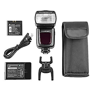 Sony Alpha a7 III Mirrorless Digital Camera with 28-70mm Lens Speedlight Bundle Flashpoint Zoom Li-ion R2 TTL On-Camera Flash, Bag, 64GB SD Card and Accessories