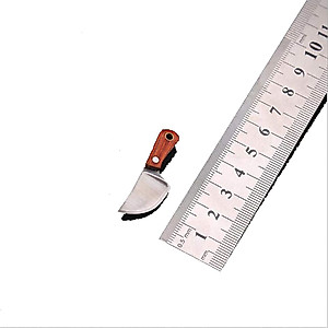 PUOSUO EDC Multi-function Keyring Small Pocket Knife Keychain Mini Butcher Knife Necklace Knife Pendant,Mini Anything Outdoors