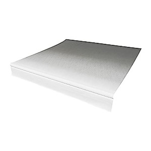 Solera Universal Fit Heavy-Duty Vinyl RV Patio Awning Replacement Fabric Black Fade 21' Awning (20'4" Fabric)