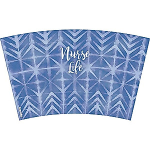 Tervis Nurse Life Made in USA Double Walled Insulated Tumbler Travel Cup Keeps Drinks Cold & Hot, 16oz, Clear