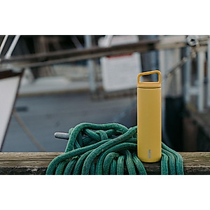 MiiR, Wide Mouth Water Bottle, Vacuum Insulated, Leakproof, Stainless Steel Construction, Canyon Red, 20 Oz