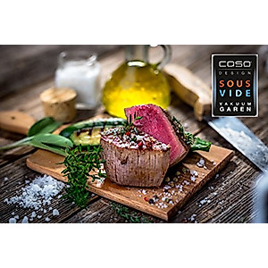 CASO 50-Piece Vacuum Sealer Bag, 6.3 by 9.1-Inch