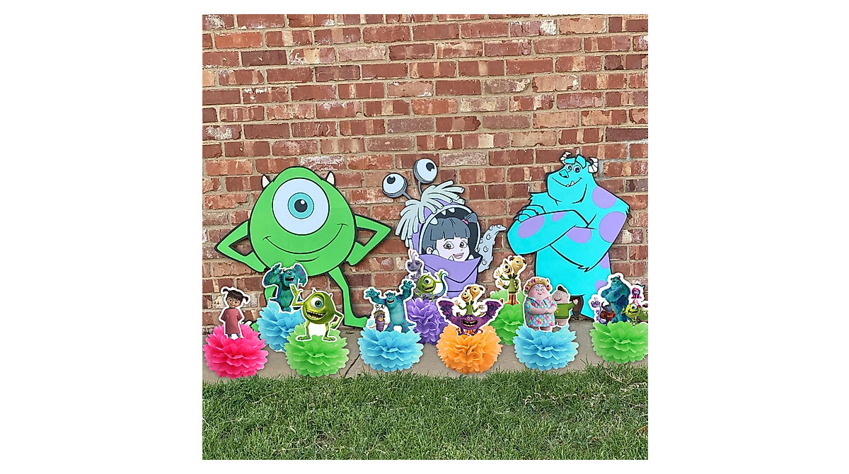 Monster Centerpieces for Fun Birthday Parties