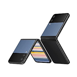 SAMSUNG Electronics Galaxy Z Flip3 Flip 3 5G SM-F711U1 F711U 256GB Factory Unlocked Bespoke Multi-Colored Smartphone Mix Colors Take Your Pick! (2021) - (Renewed)