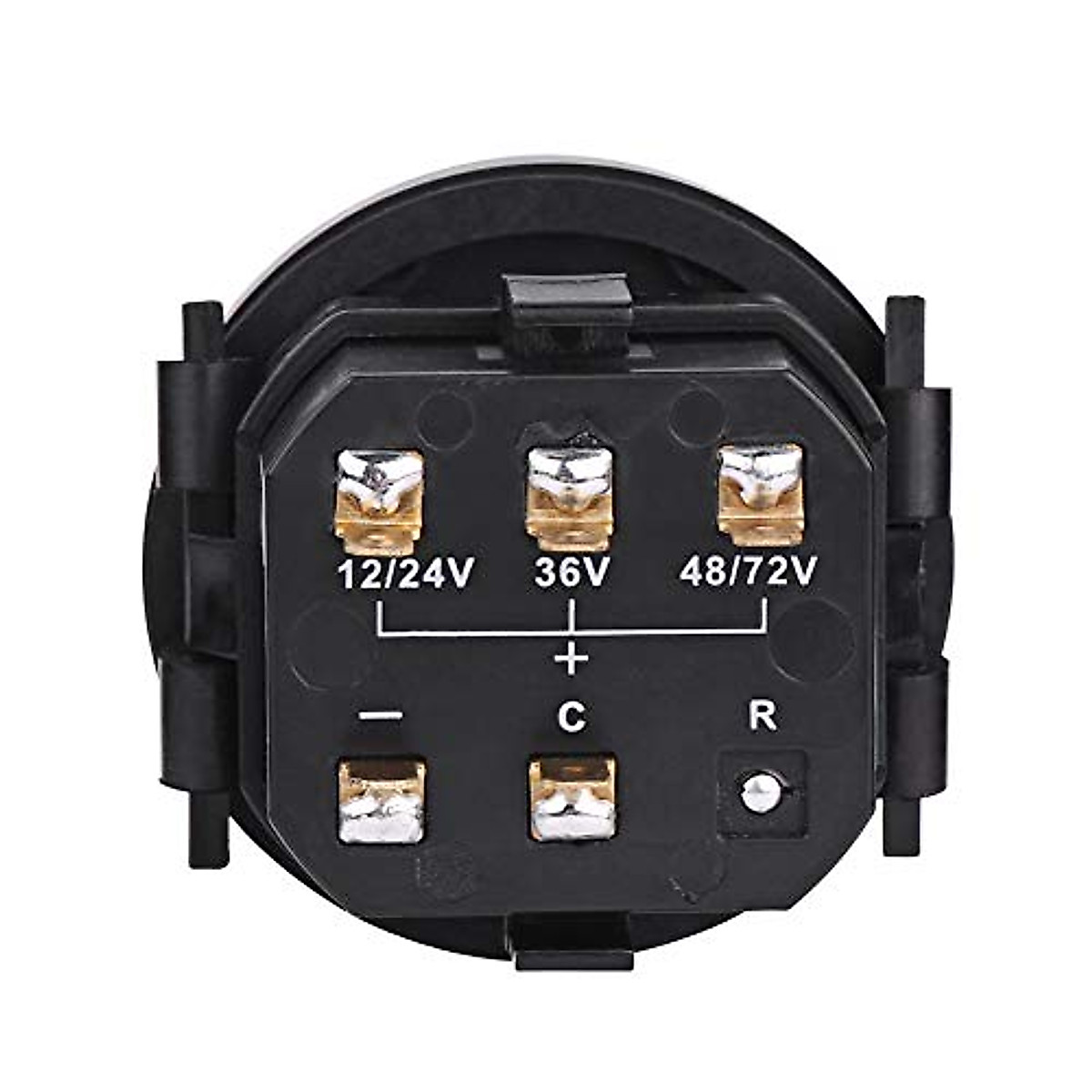 12V/24V/36V/48V/72V LED Digital Battery Indicator Meter Gauge, Battery Indicator for Go-lf Ca-rt