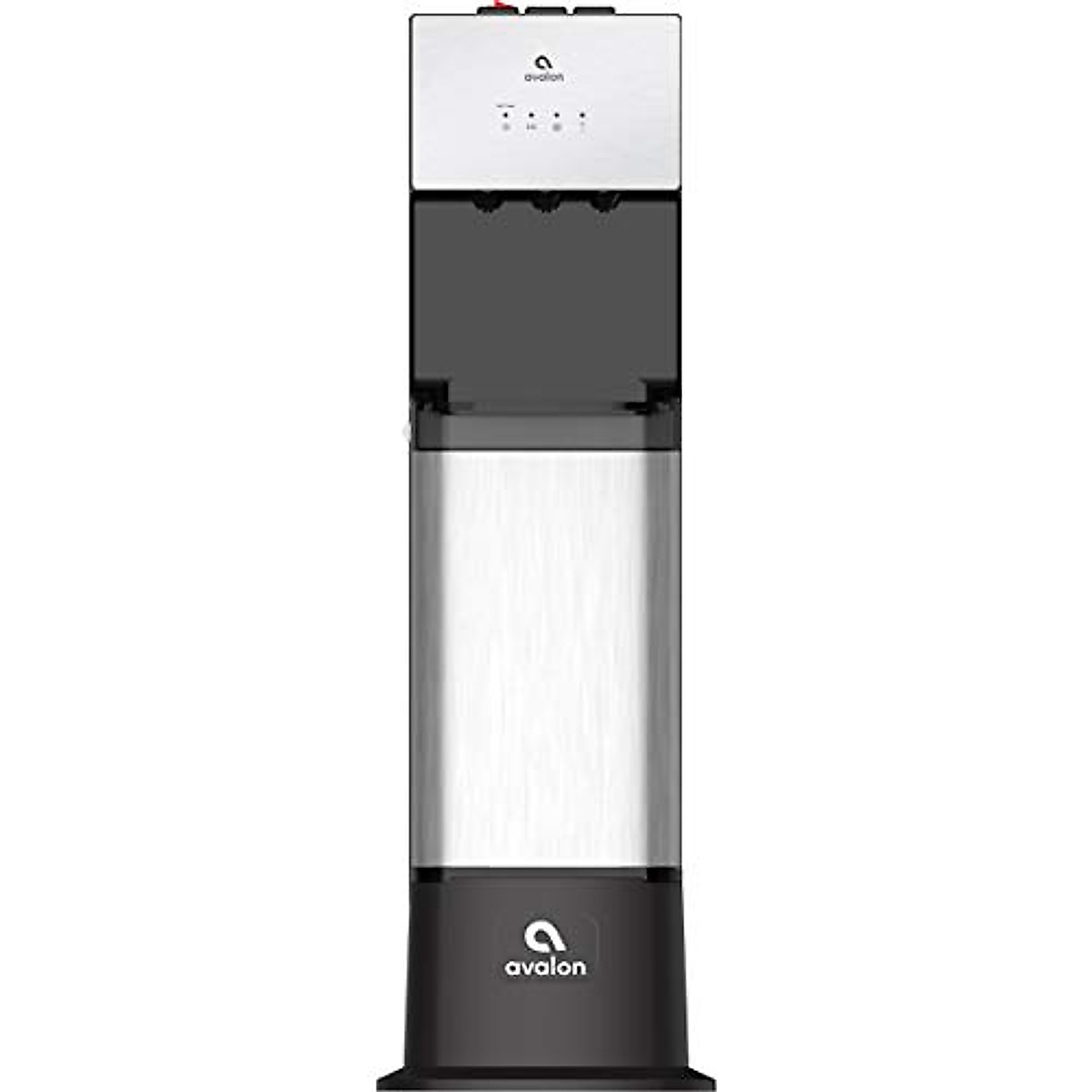 Avalon Water Cooler Dispenser Base, Pedestal Height Extender for Bottom Loading and Bottleless Models, BASE-BLK