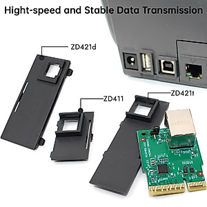 P1112640-015 Kit Upgrade Ethernet Module for Zebra ZD421 ZD421d ZD421t ZD411 Thermal Printer Wired 203dpi 300dpi