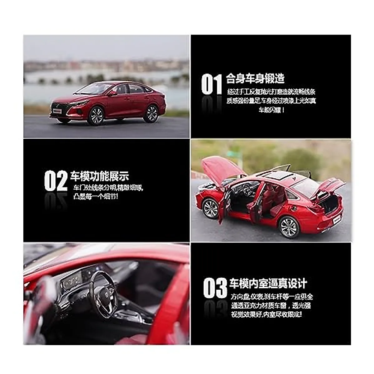 Alloy Resin Car Vehicle Model 1 18 Fit for Eado 2021Vehicle Diecast Scale Alloy Car Model Static Display Adult Collection Toys Festive Deluxe Gift