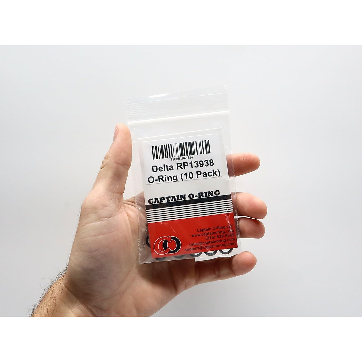 Captain O-Ring – Replacement RP13938 / 13938 O-Rings for Delta Faucets (10 Pack)