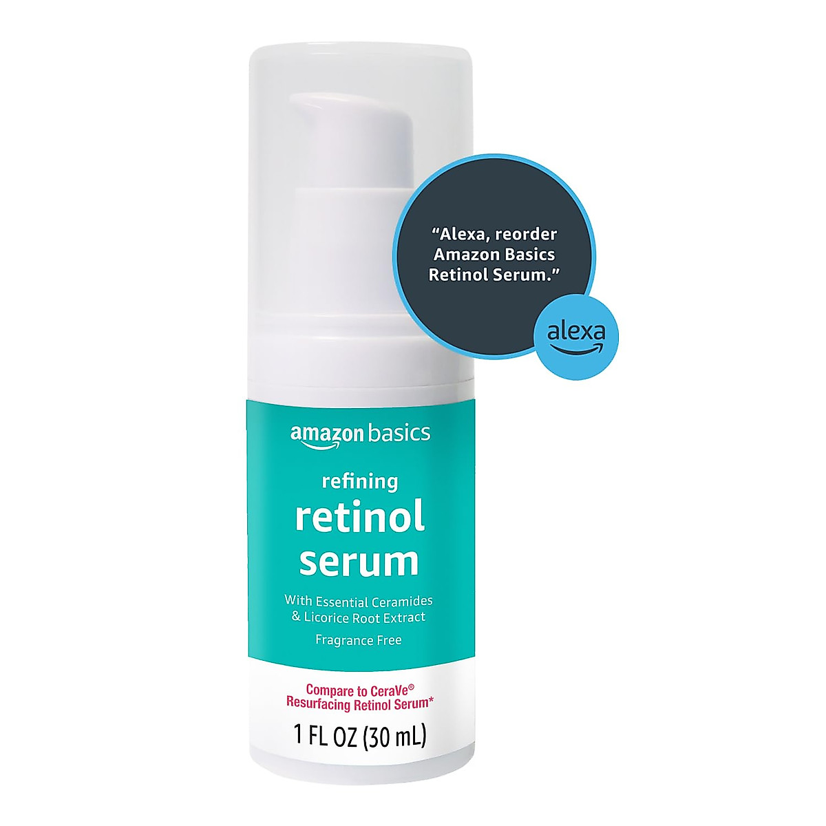 Amazon Basics Retinol Serum for Face, 1 Fluid Ounce, 1-Pack