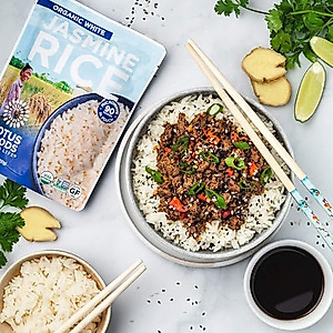 Lotus Foods, Organic White Jasmine Rice, 8 Ounce