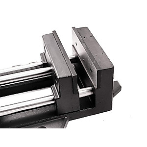 HHIP 3900-0184 Pro-Series High Grade Iron Quick Slide Drill Press Vise, 4" Width x 1.375" Depth Jaw, 4.75" Jaw Opening (Pack of 1)