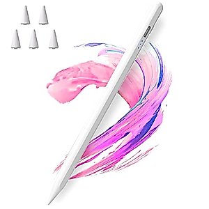 Stylus Pen for iPad with Palm Rejection,Tilt Sensitive iPad Pencil Apple Pen Compatible with iPad 10th/9th/8th/7th/6th,iPad Pro 11/12.9in,iPad Air 5th/4th/3rd,iPad Mini 6/5 Gen -for Painting Sketching