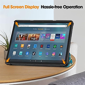 Case for Amazon Fire Max 11 Tablet (13th Generation, 2023 Release), Slim Folding Stand Cover Case for Fire 11 Tablet with Auto Wake/Sleep, Blossom