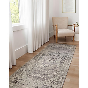 Loloi II Hathaway Steel/Ivory 9'-0" x 12'-0" Area Rug
