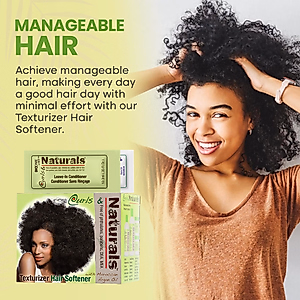Curls & Naturals Texturizer Hair Softener with Moroccan Argan Oil