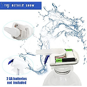 Milk Drink Dispenser, 2 PCS Automatic Electric Tap Juice Beer Beverage Dispenser fit Outdoor and Wedding Party, Prevent Overflowing,No handheld required